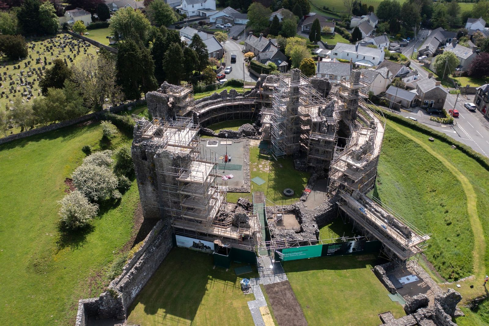 Coity Castle Remedial Works (Three Year Programme) – John Weaver